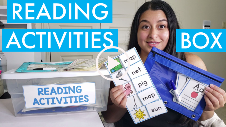 Reading Activities Box
