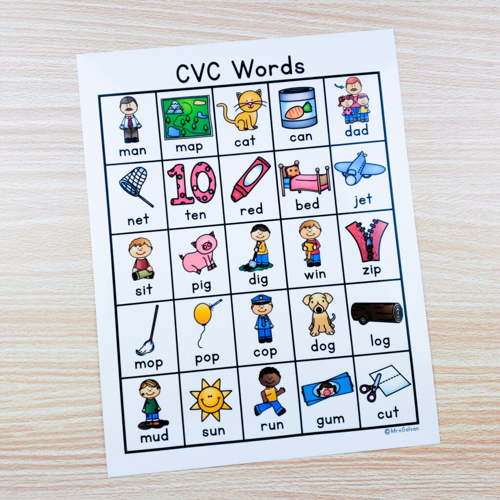 Read CVC Words