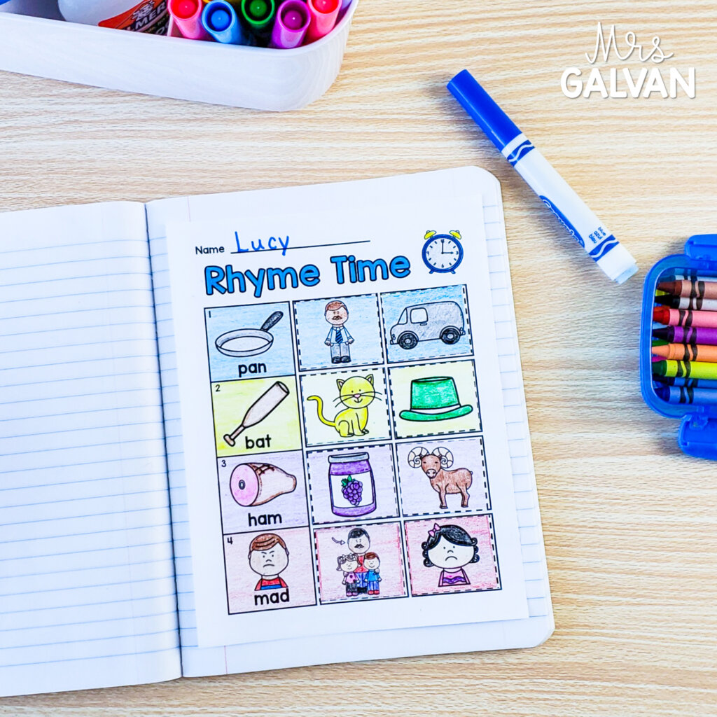 Phonics Cut and Paste Activities