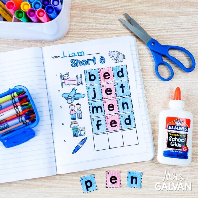 Phonics Cut and Paste